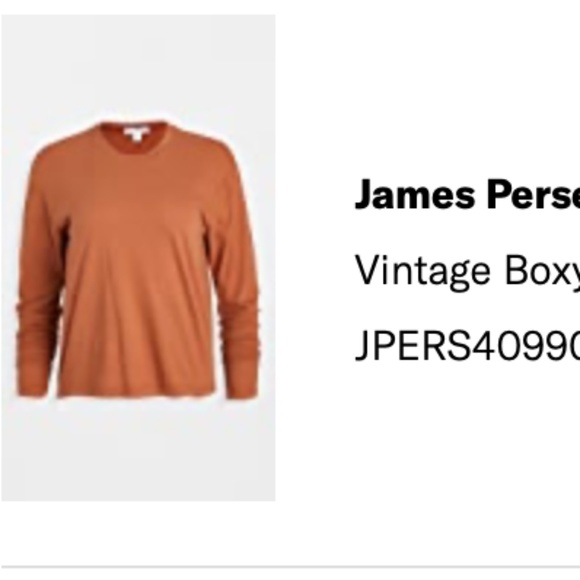 James Perse | Tops | James Perse Vintage Boxy Cropped Tee Color ...
